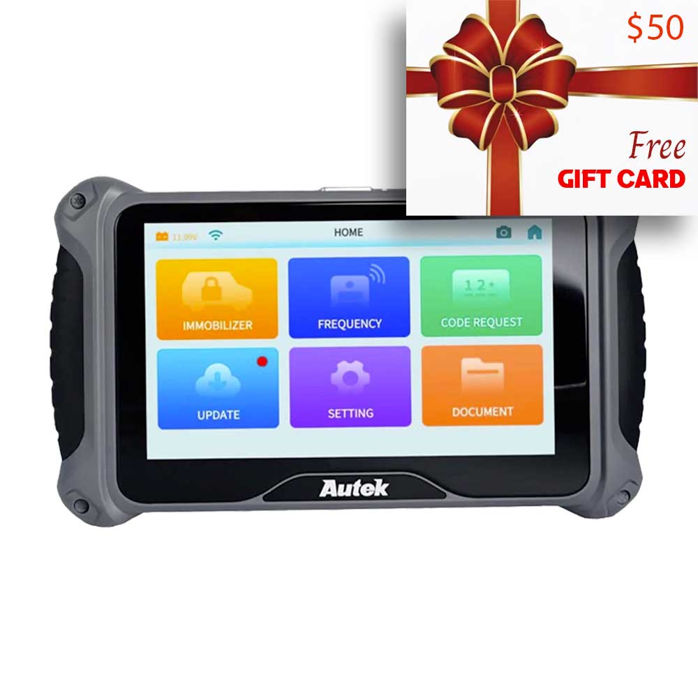 AUTEK IKEY820 Elite 8' Car Key Programmer (2022) with FREE $50 Gift Ca