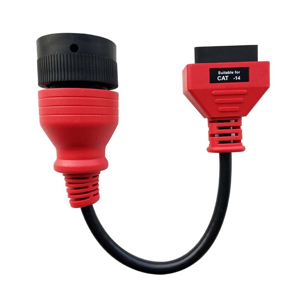 Autel Caterpillar 14 Pin Adapter for Autel Diagnostic Machines ...