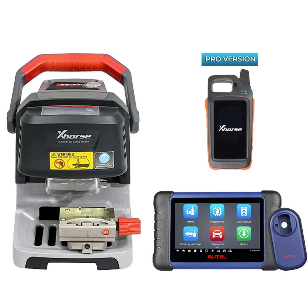 Autel MaxiIM IM508S Key Programmer and Xhorse XP005 Key Cutting Machin ...