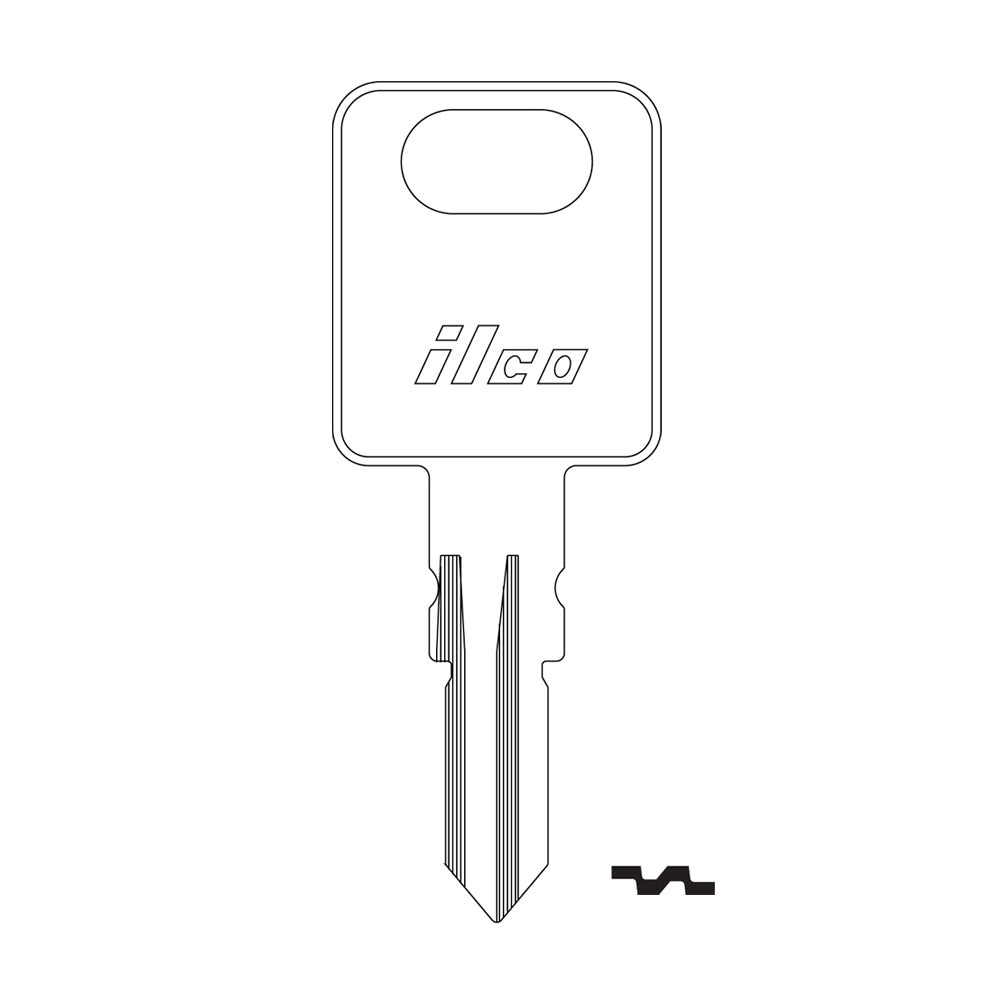 FIC3 Key BlanK - FCS-2D / FIC3 (Packs of 10)