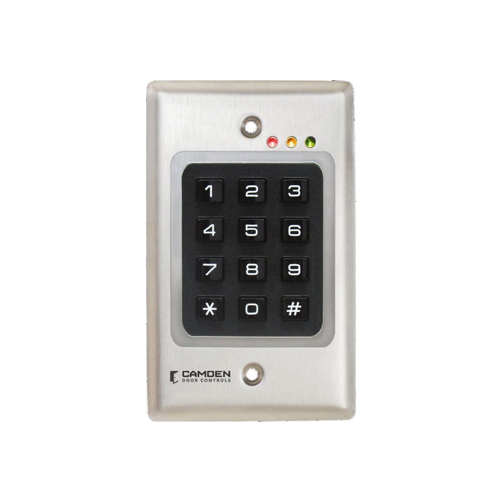 Camden CM-120I Flush Mount Standalone Keypad - 12/24V AC/DC – Locksmith ...