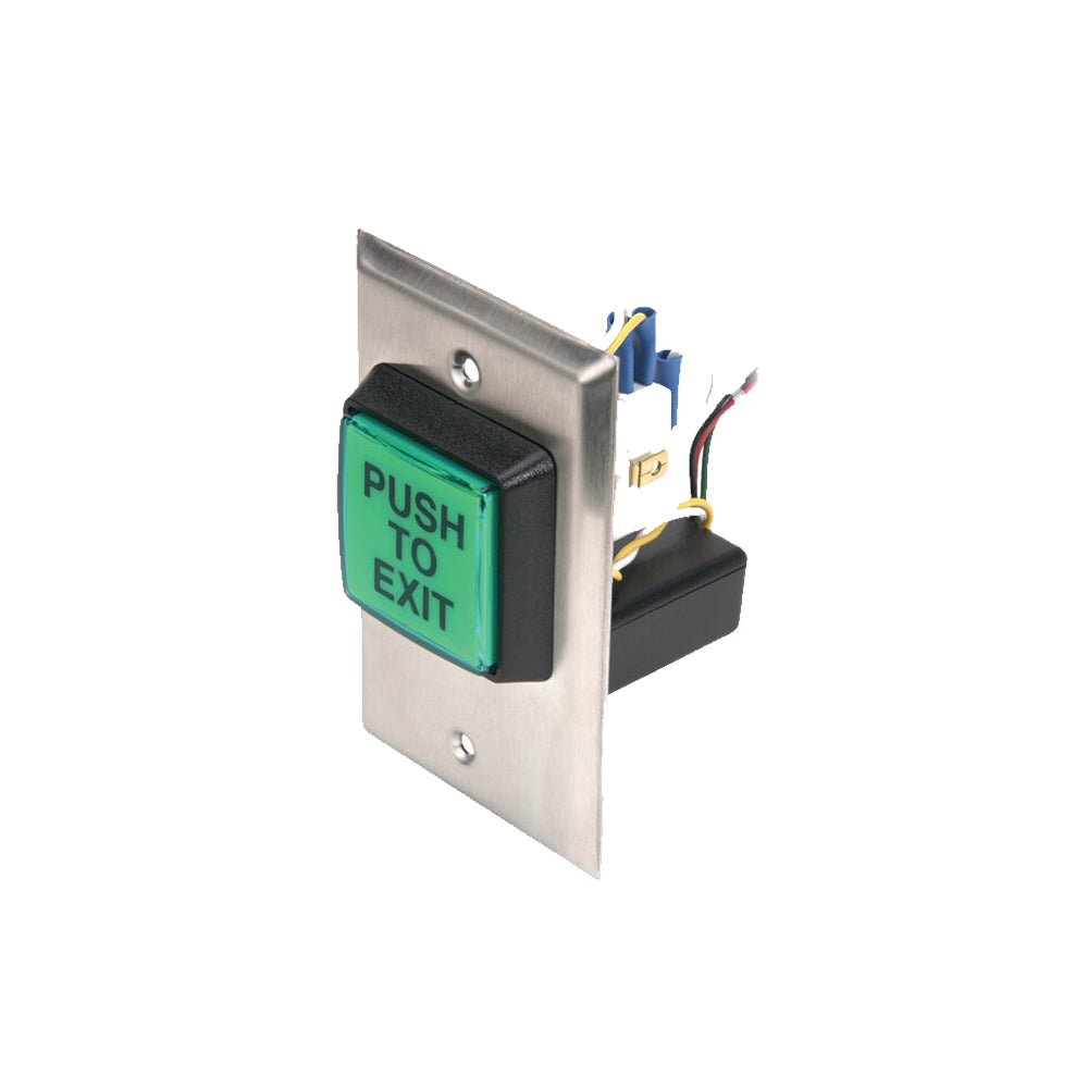 Camden CM-30EE LED Illuminated Push/Exit Switch with Fixed 30 Second T