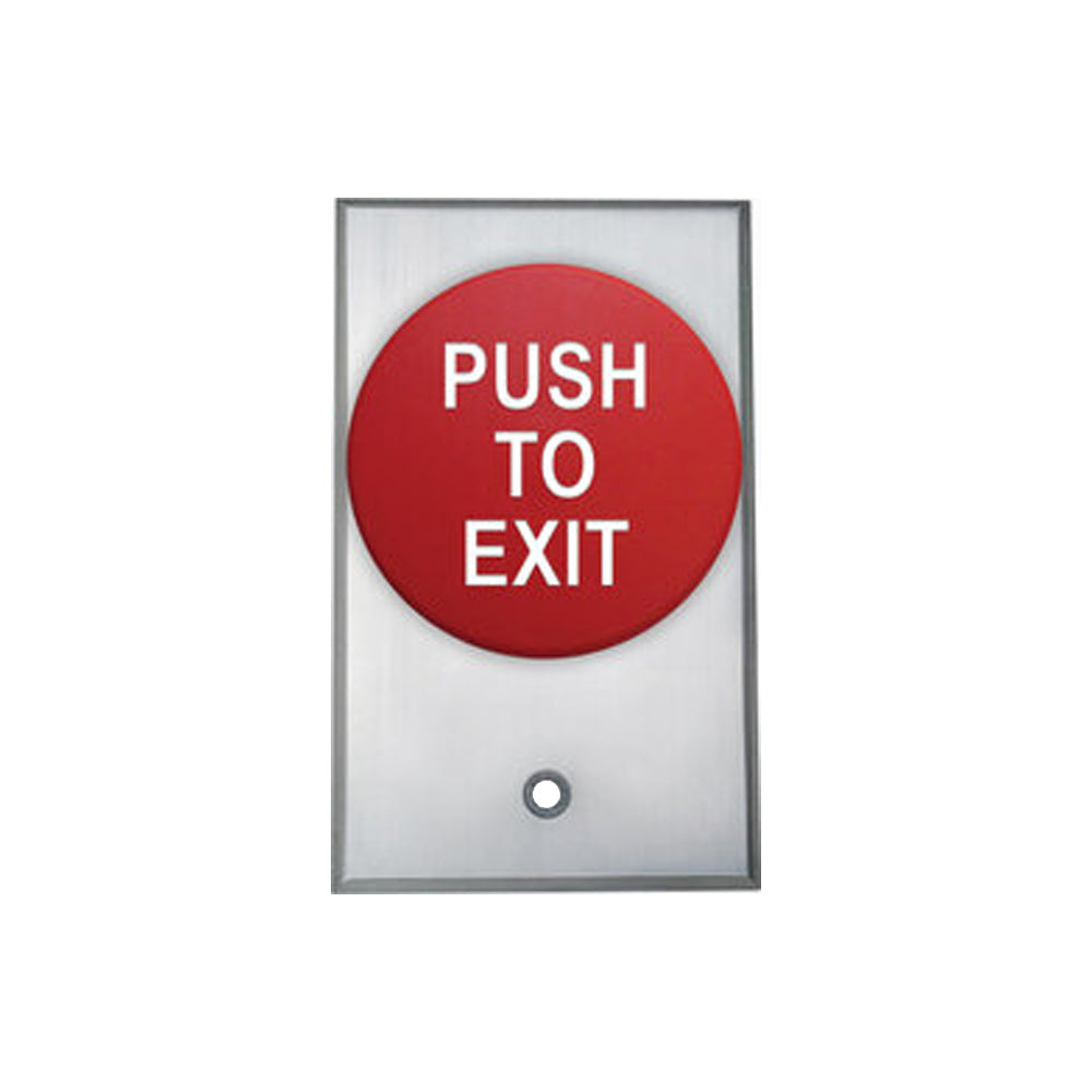 Camden CM-5085RPTE Pneumatic Time Delay Push to Exit Button with 2-3/8 ...