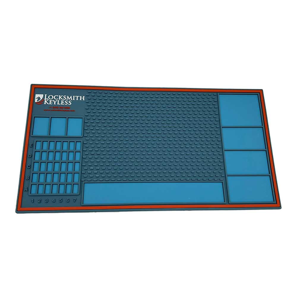 ECS AUTO PARTS 11" X 21" Compact Portable Pinning Mat – Locksmith Keyless