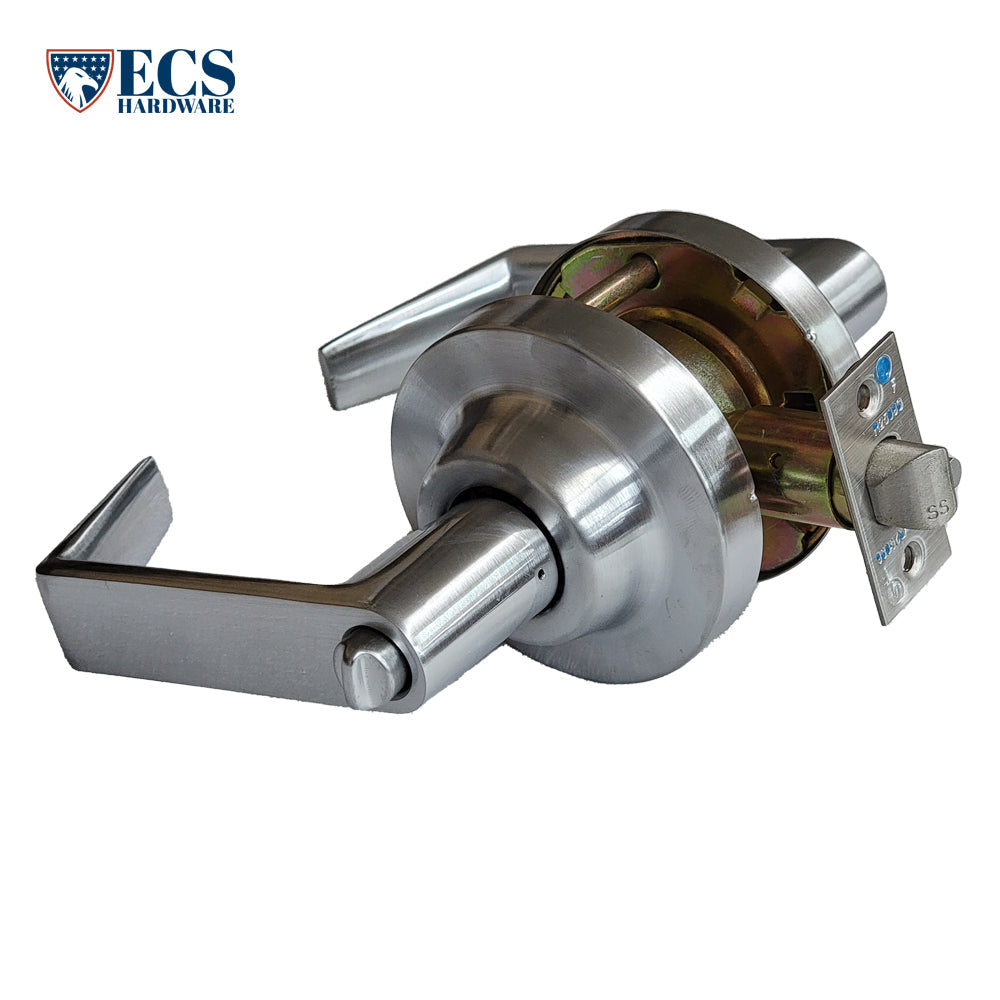 Lever Set Handle SFIC IC Core Satin Chrome Entrance Grade 1