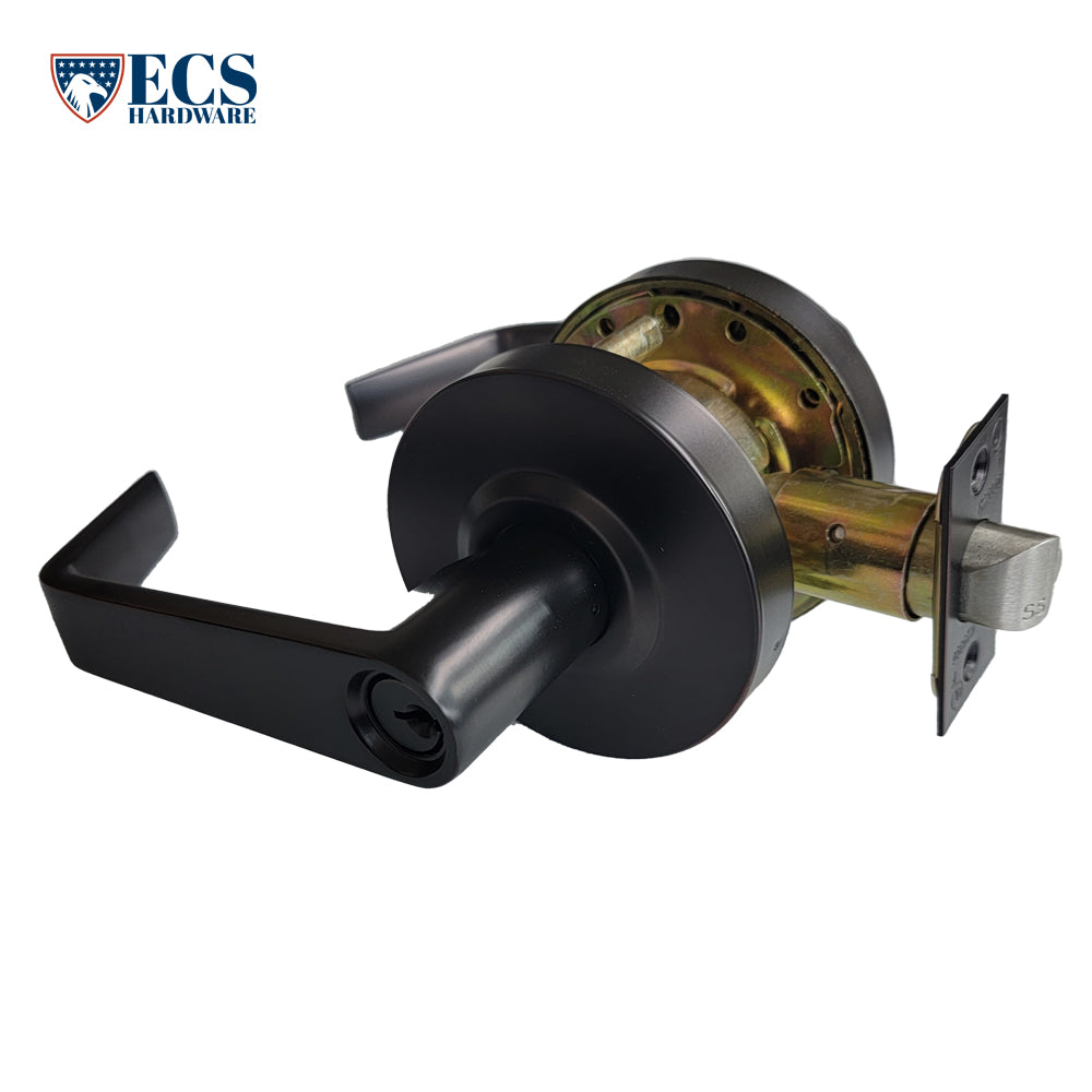 Lever Set Handle 2-3/4 Oil Rubbed Bronze Storeroom Grade 2