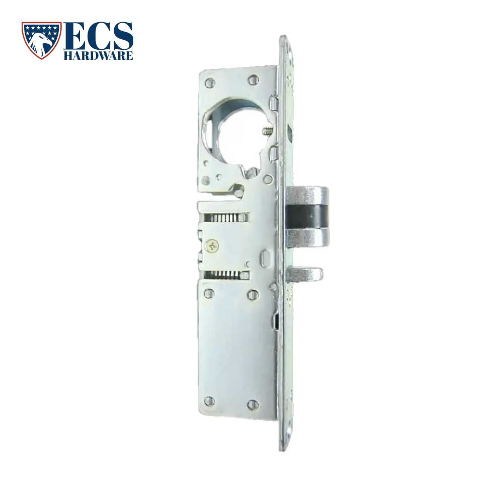 ECS HARDWARE - Narrow-Stile - 1-1/8" BACKSET, Steel Lock Body Zinc Pla