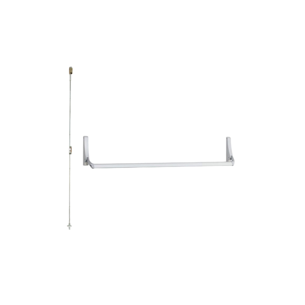 Falcon Concealed Vertical Rod Device - Night Latch Double Door Applica ...