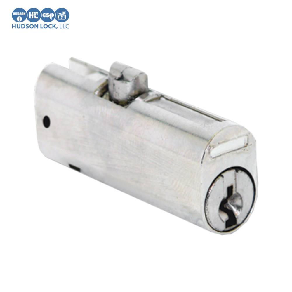 Hudson Lock 2" File Cabinet Lock with Screw, Stainless Steel Appearanc