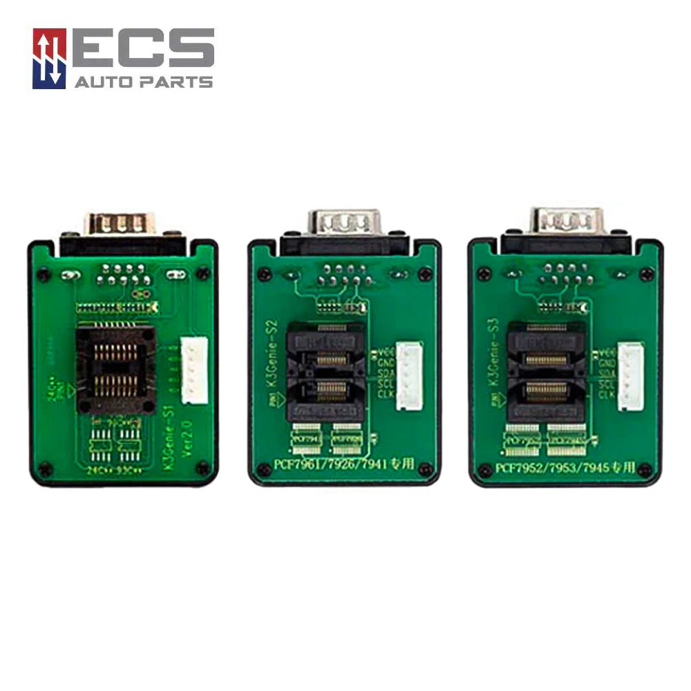 ECS AUTO PARTS Remote Key Unlocker Device PCF79Xx Version and 3 Progra