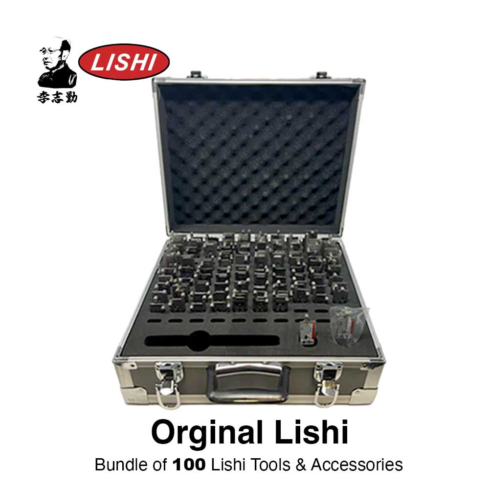 Original Lishi Automotive Expert Kit BUNDLE of 100 Lishi Tools and Acc