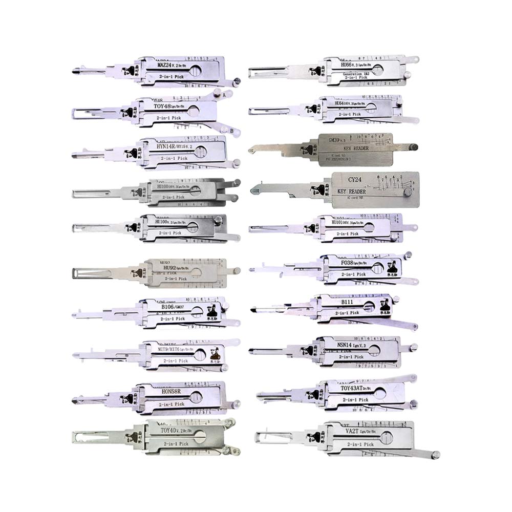 Original Lishi Complete Automotive Starter Pack with 20 Tools ...