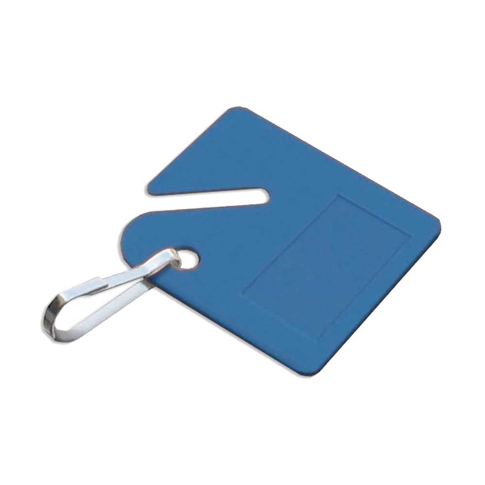 Lucky Line - 26630 - Cabinet Key Tags - Blue - 100/Box – Locksmith Keyless