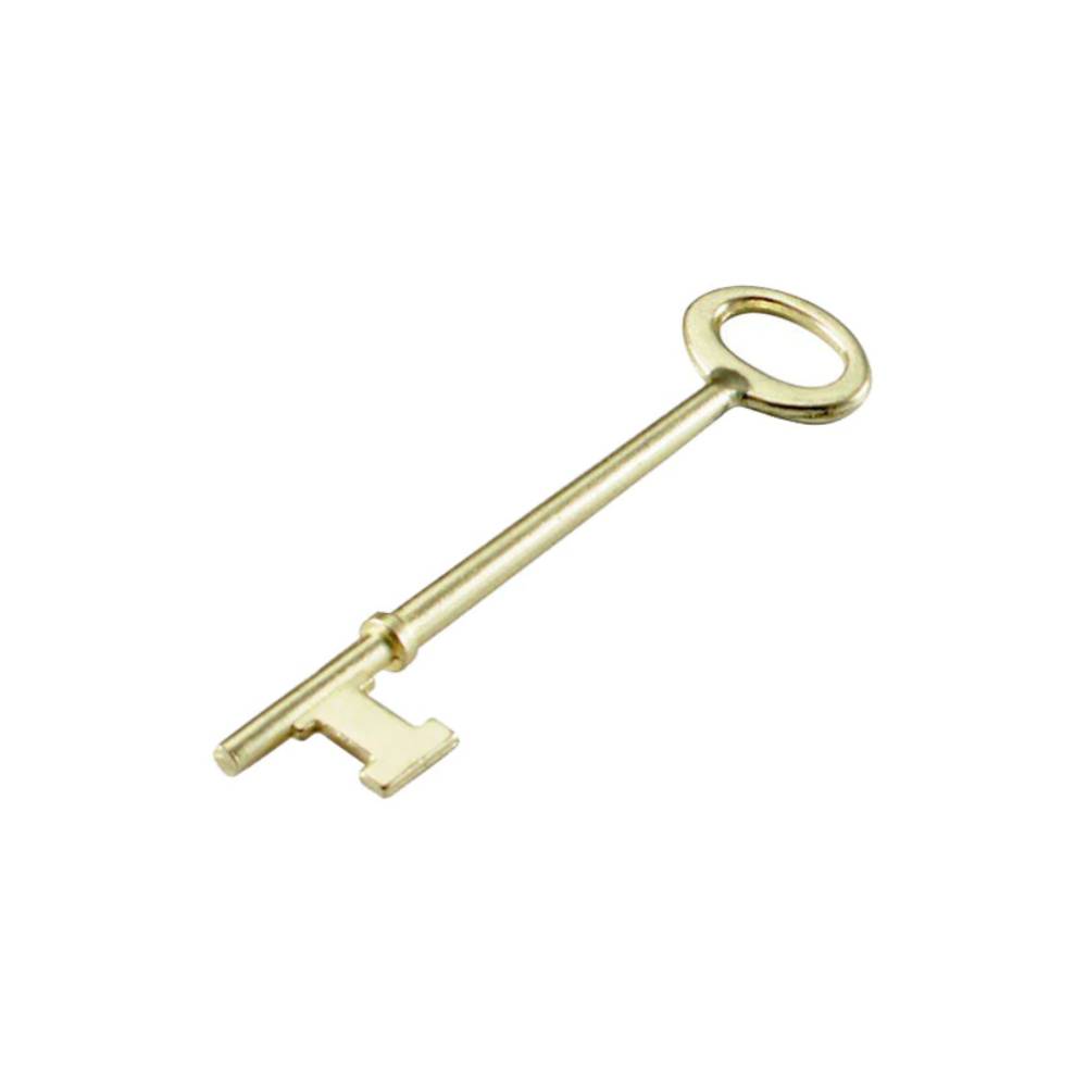 Lucky Line - 87002 - Brass Plated Zinc - Skeleton Key Flat Tip - 2 Pac ...