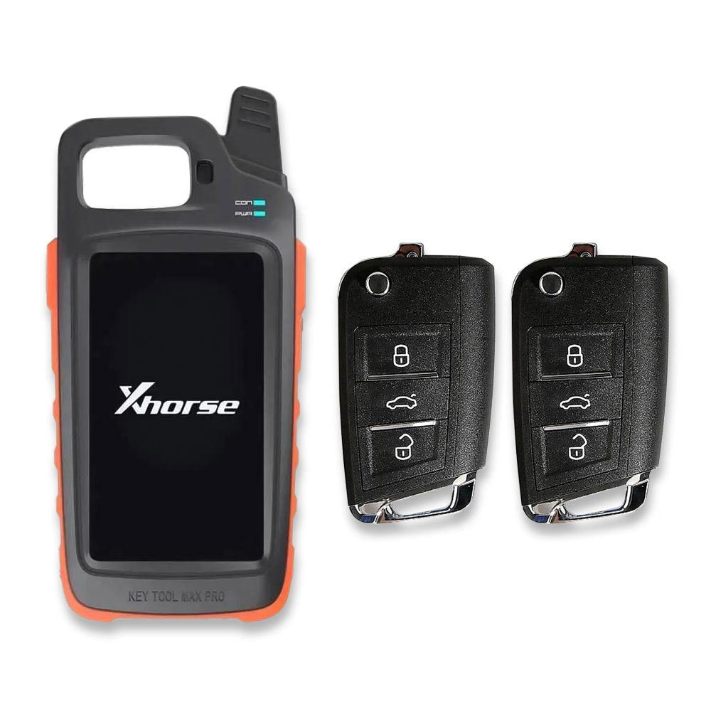 Xhorse VVDI Key Tool MAX PRO Remote Generator with 2 PCS XEMQB1EN Supe ...