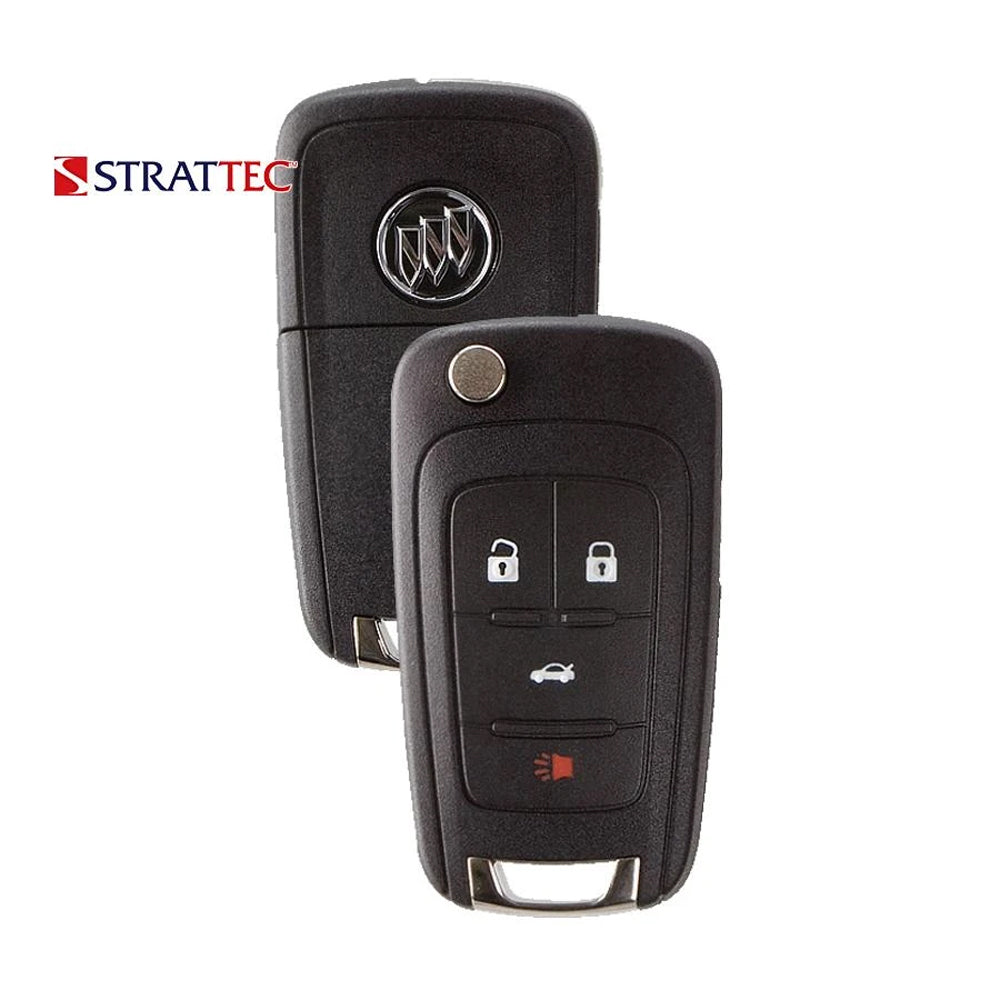 Remote Flip Key Fob for Buick 2010 2011 2012 2013 2014 2015 2016 2017