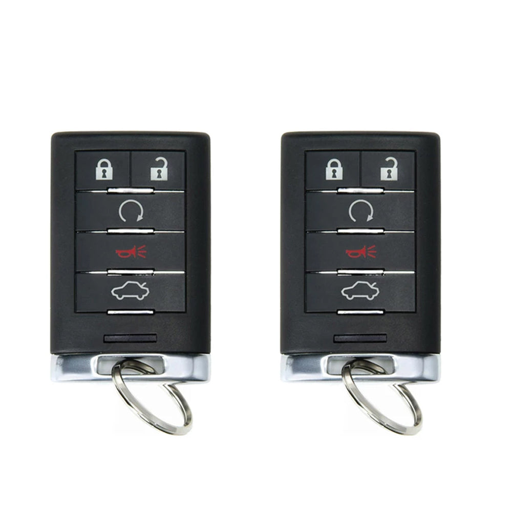 2008 - 2014 Cadillac CTS STS Smart Key 5B W/ Trunk & Remote Start Fob ...