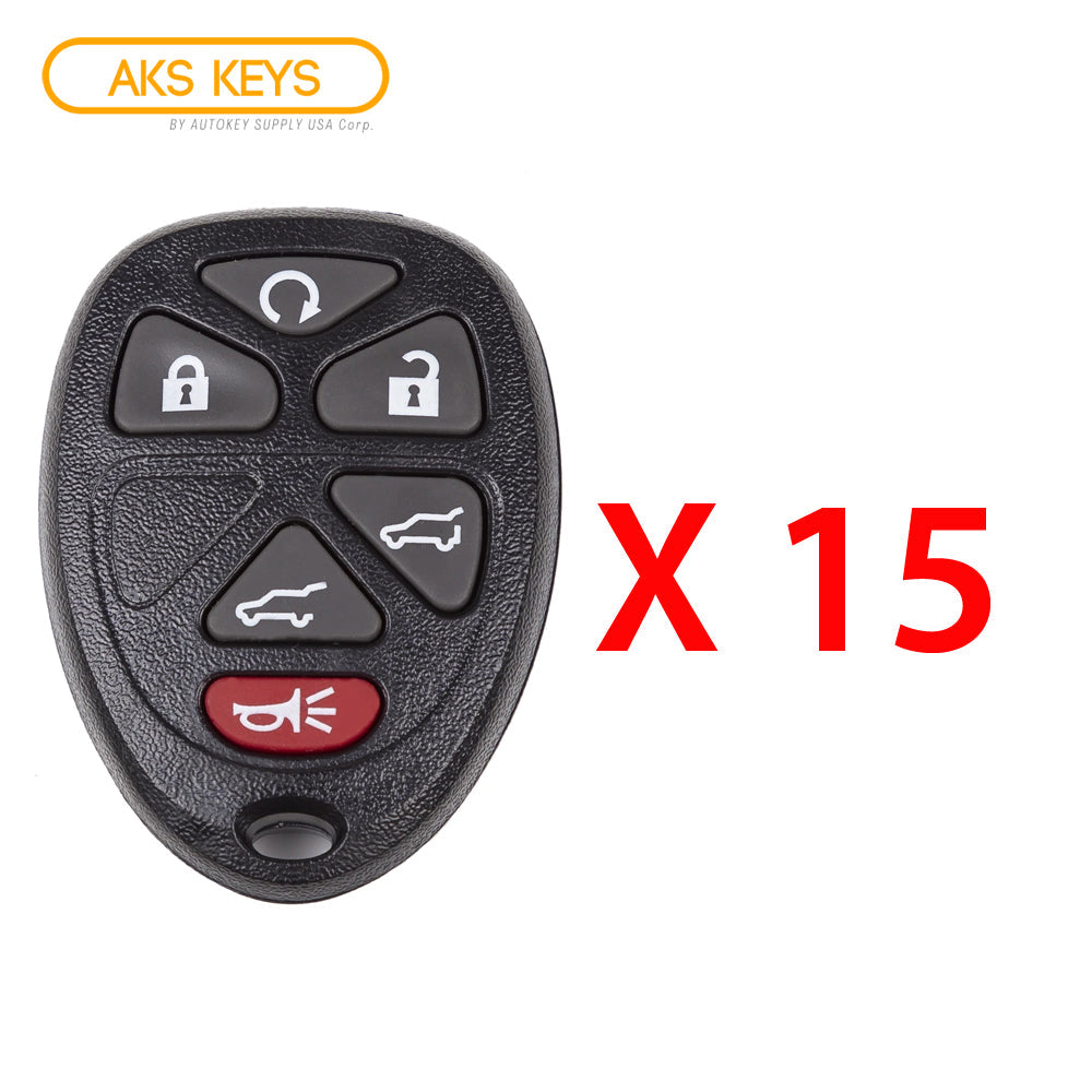 AKS KEYS Aftermarket Keyless Remote Fob for Chevrolet GMC 2007 2008 20