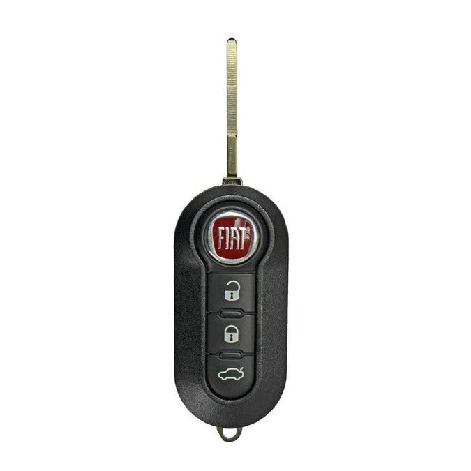 Remote Flip Key Fob Compatible with Fiat 500 2012 2013 2014 2015 2016 ...