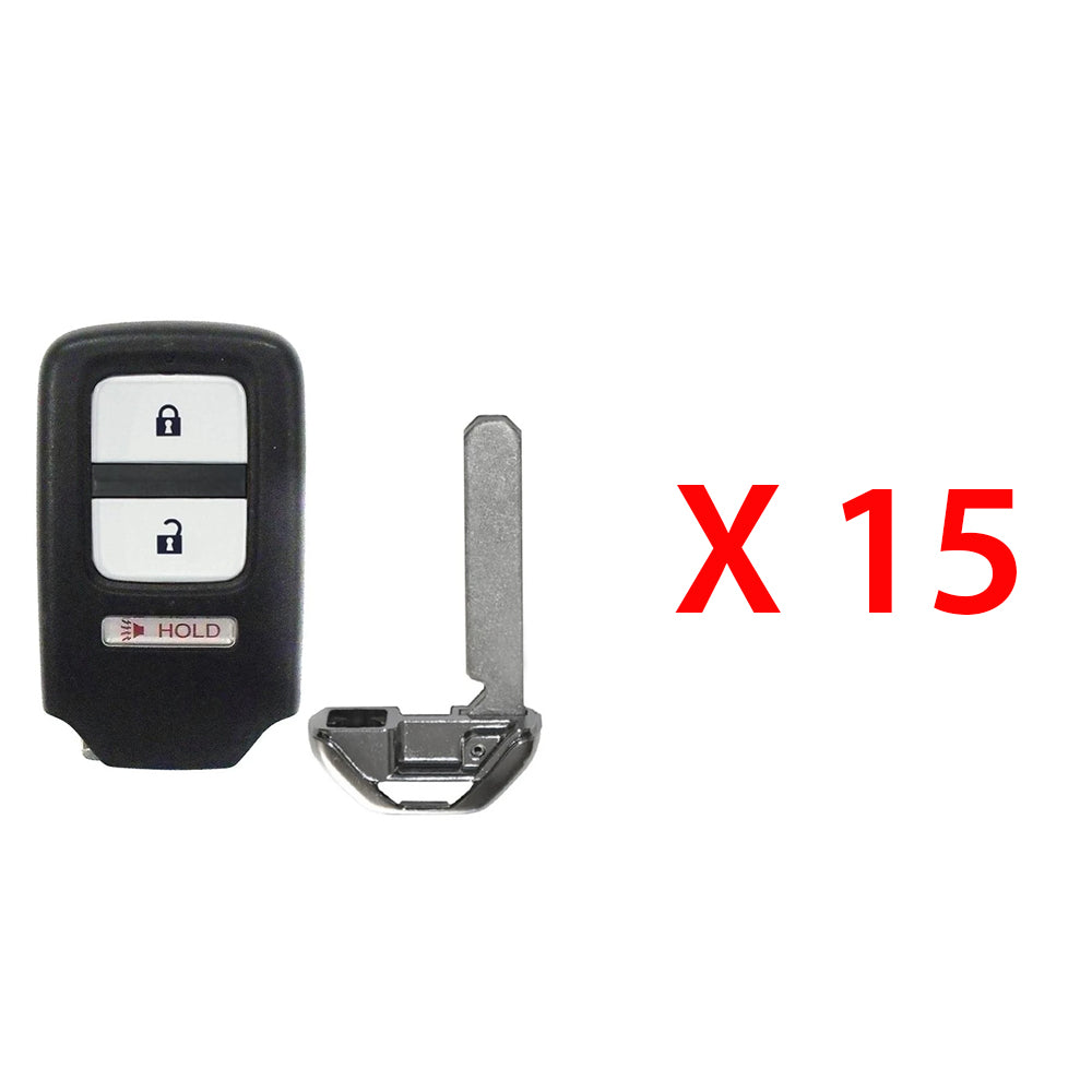 2013 - 2015 Honda Crosstour Smart Key 3B FCC# ACJ932HK1210A (15 Pack ...