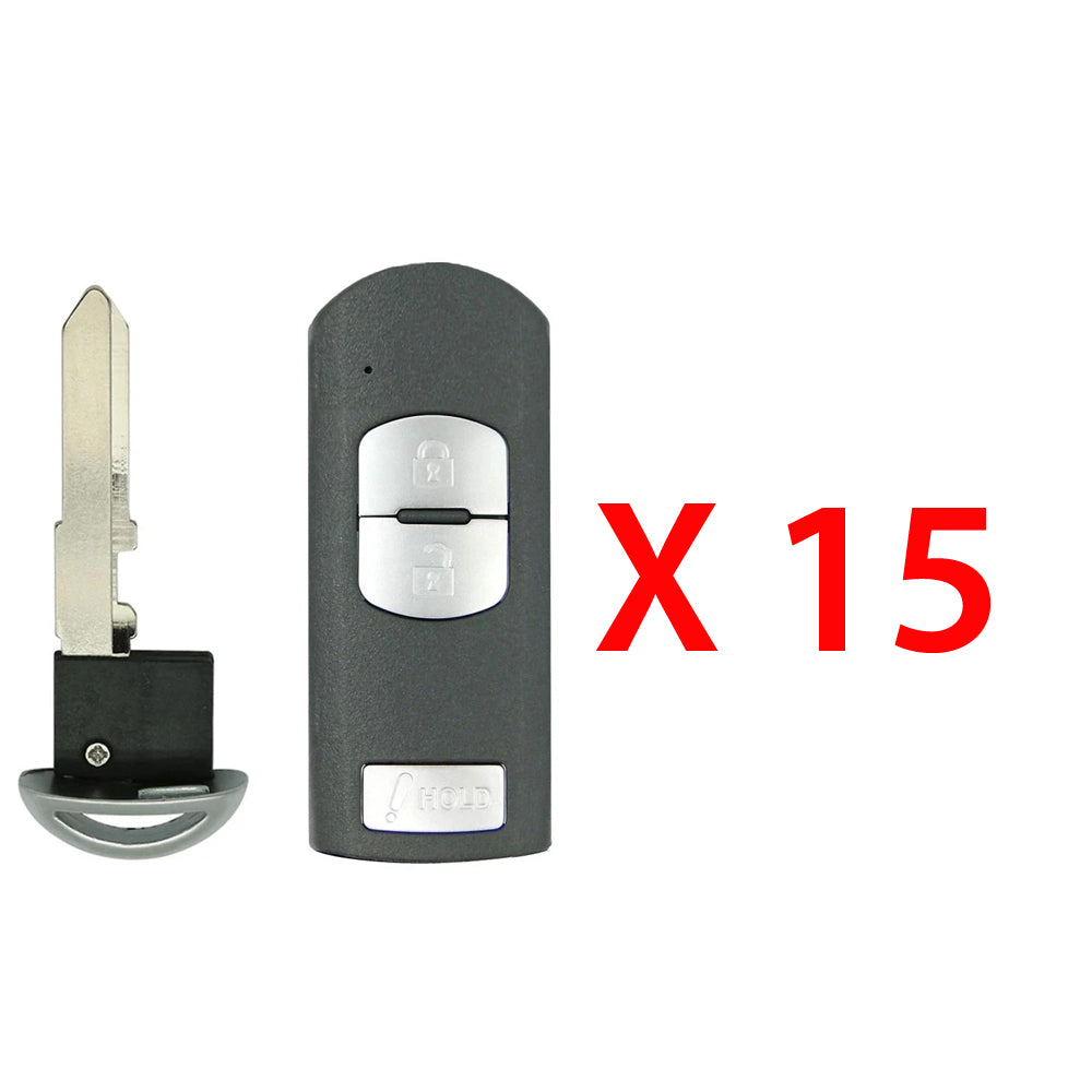 2012 - 2020 Mazda Smart Key 3B Fob FCC# WAZSKE13D02 - KD33-67-5RY - Af