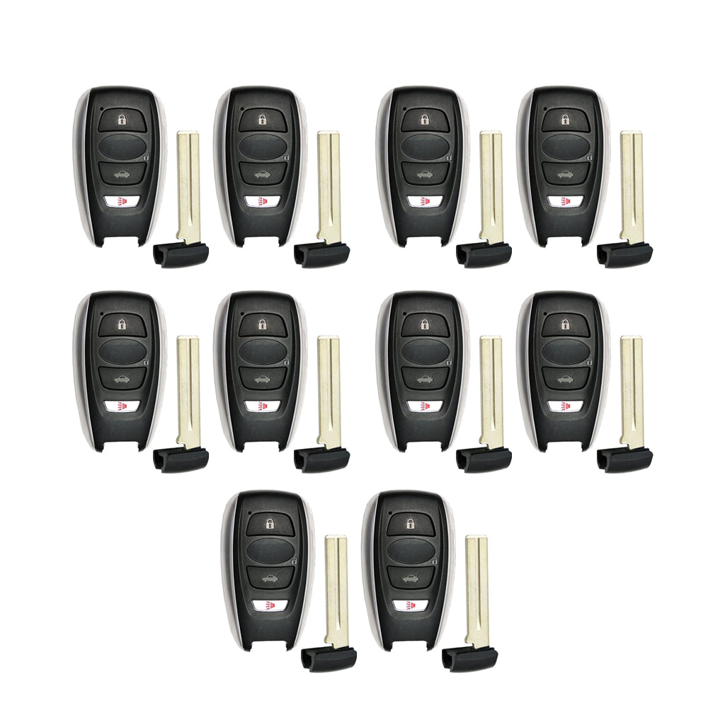 2014 - 2020 Subaru Smart Key 4B Fob FCC# HYQ14AHC - 88835-AL04A (10 Pa ...