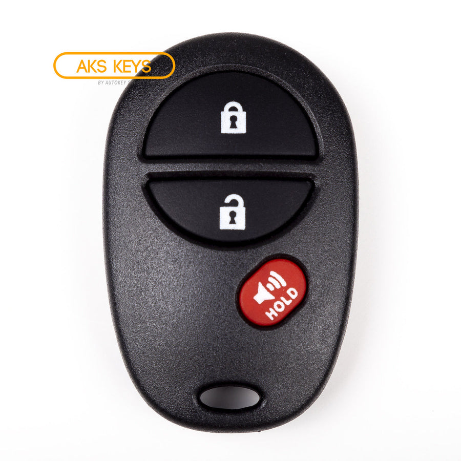 2004 - 2018 Keyless Entry Remote Fob for Toyota 3B FCC# GQ43VT20T ...