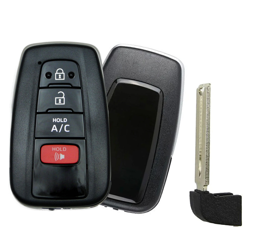 2019 Toyota Prius Prime Smart Key 4 Buttons FCC# HYQ14FBE - Aftermarke ...