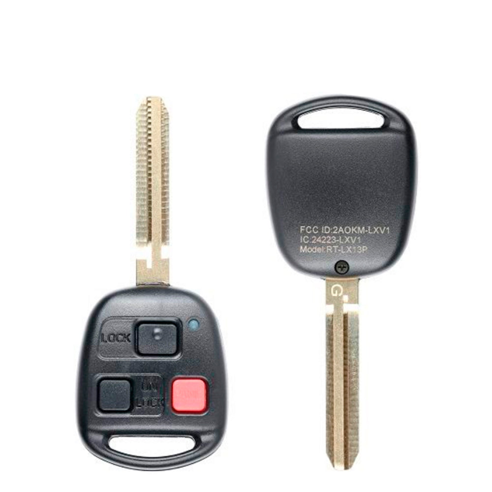 2010-2014 Remote Head Key Fob for Toyota FJ Cruiser- HYQ12BBT - G Chip