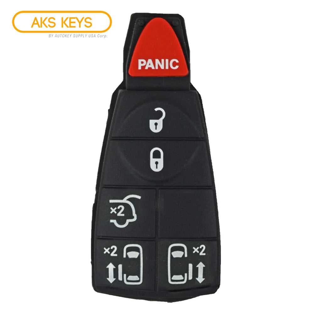 New Remote Fobik Key Keyless Fob Pad Buttons For Caravan and Town & Co