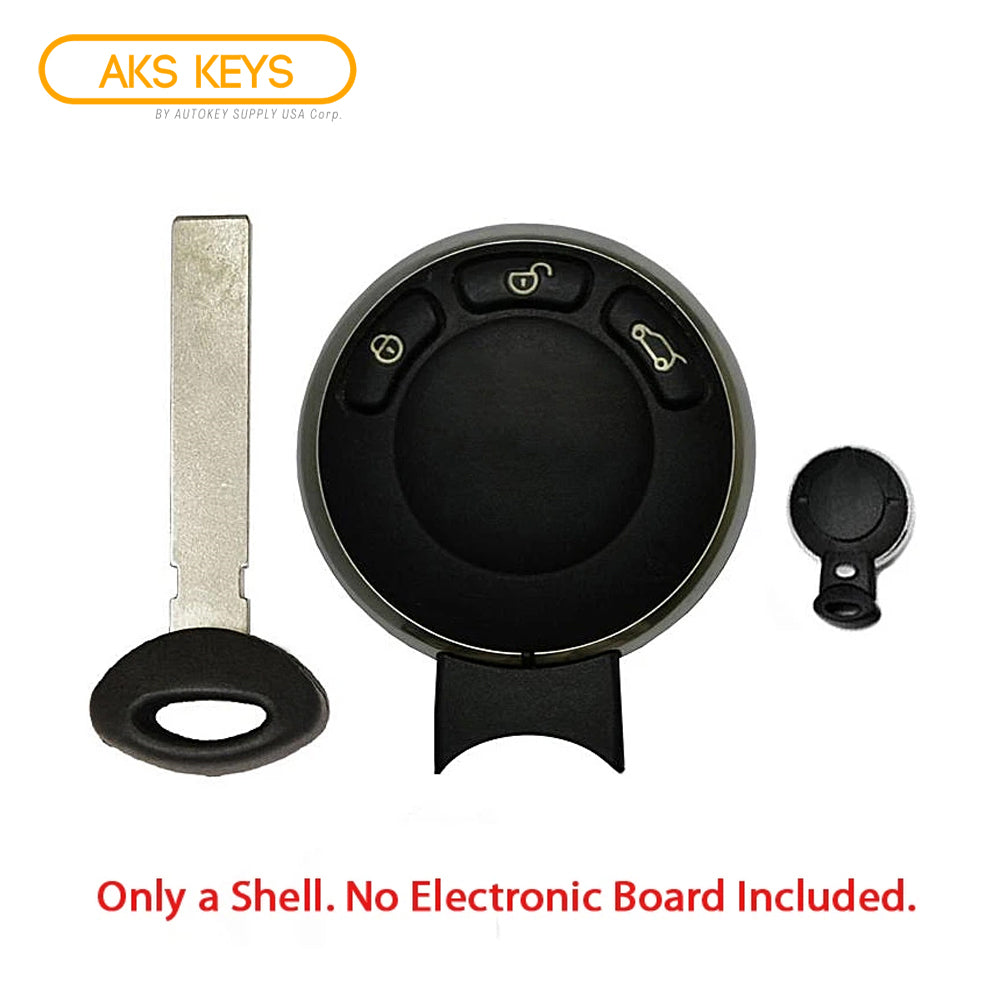 2008 - 2012 Mini Cooper Smart Key Shell 3B