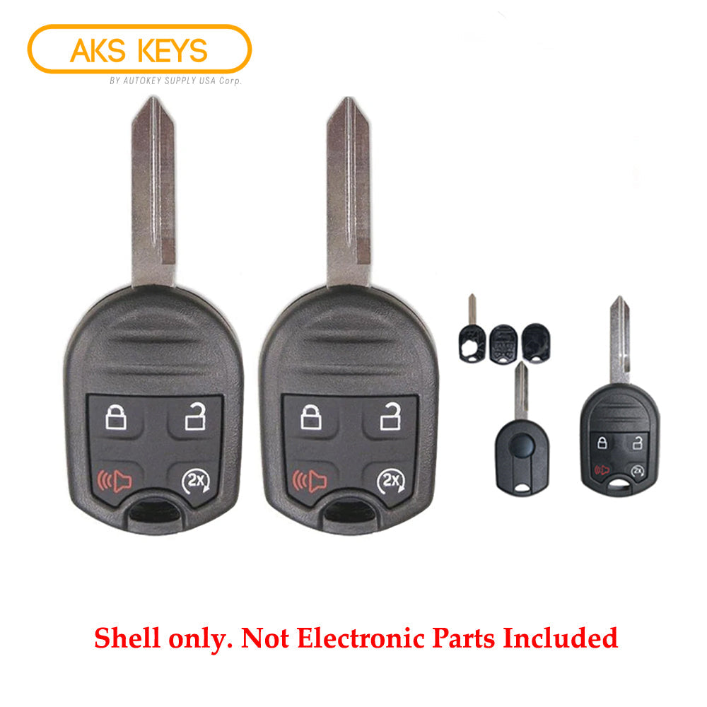 2011 - 2019 Ford Remote Control Key Shell W/Remote Start 4B for FCC# C