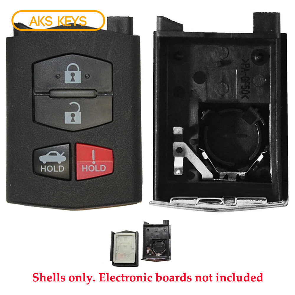 2009 - 2012 Mazda Remote Shell 4B