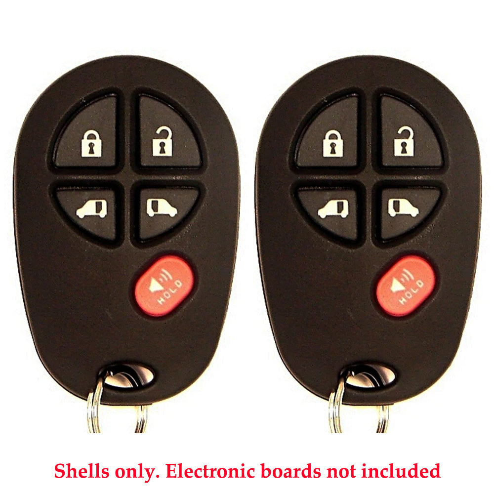 Toyota Remote Control Shell 5B for FCC# GQ43VT20T (2 Pack) – Locksmith ...