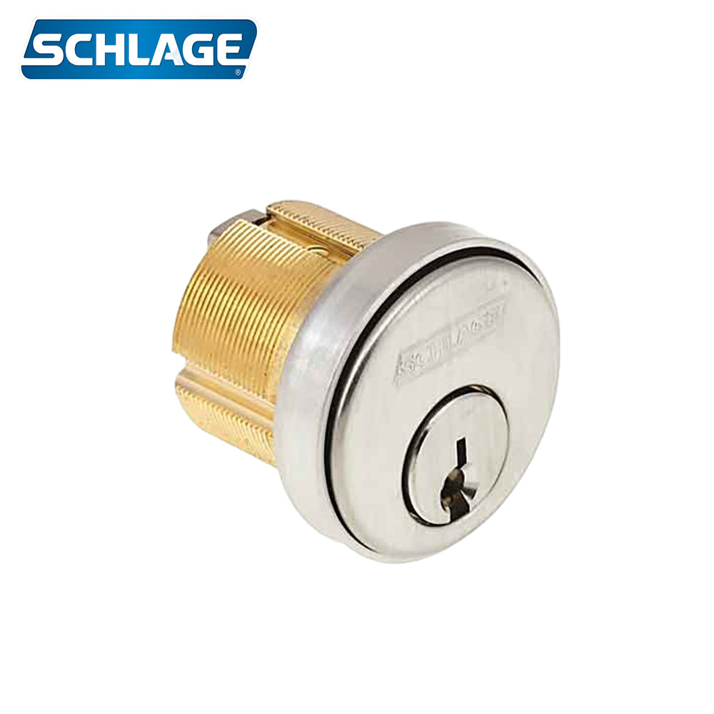 Schlage 20-001-C123114 Lock Mortise Cylinder 1- 1/4 - Grade 1 - Satin