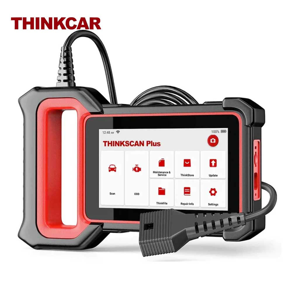 THINKCAR THINKSCAN PLUS S7 - 5 inch OBD2 Scanner Car Code Reader Table