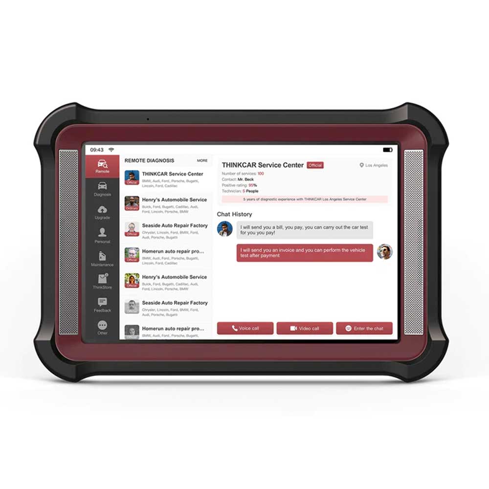 THINKCAR THINKTOOL X10 - 10 Inch OBD2 Scanner Car Code Reader Professi