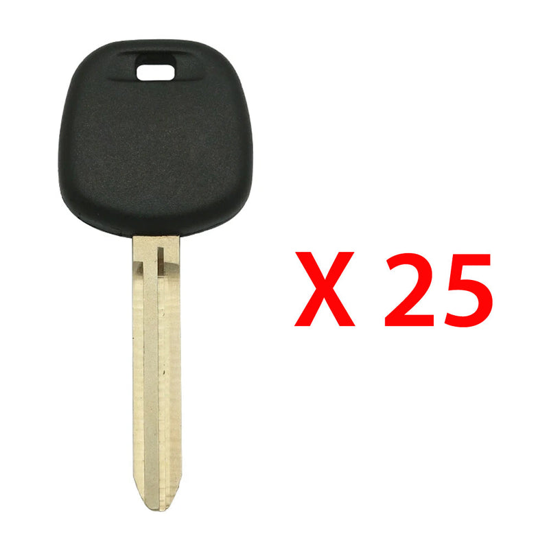 2010-2019 Toyota Scion Transponder Key Blank G Chip TOY44G-PT -25 Pack ...
