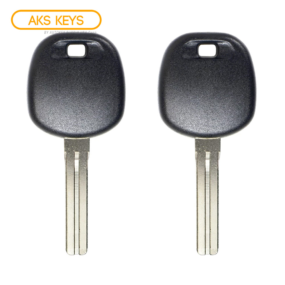 2016-2019 Toyota Scion Transponder Key Blank H Chip TOY48H-PT -2 Pack