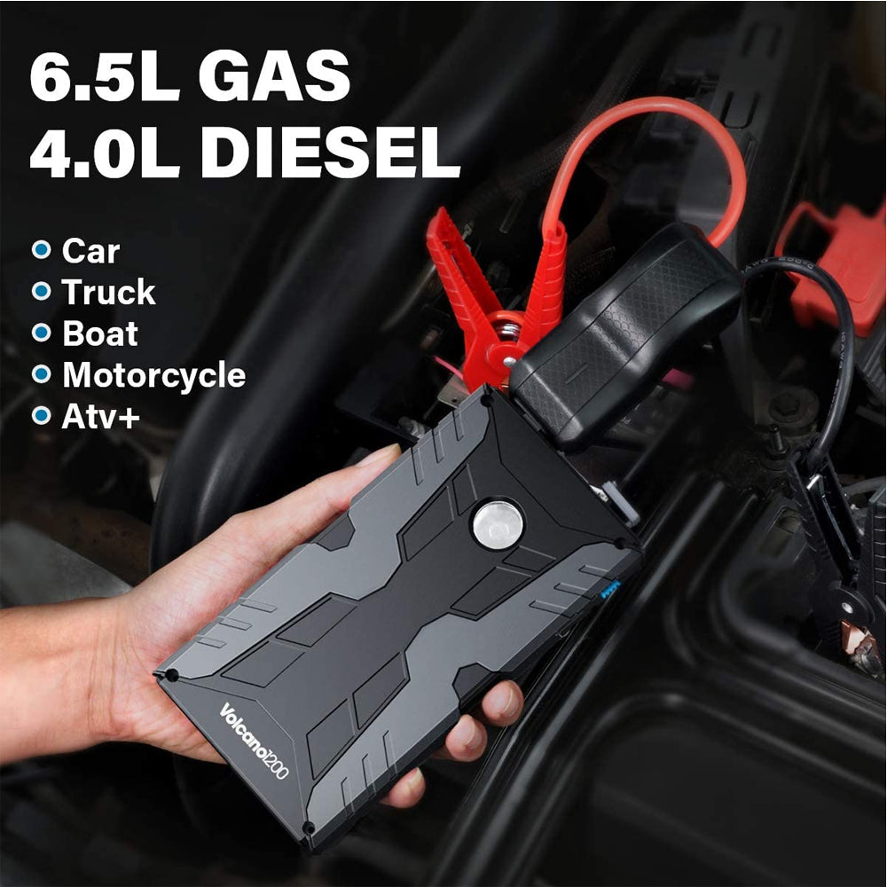 TOPDON VOLCANO 1200 - 12V Lithium Battery Booster Jumper & Backup Powe