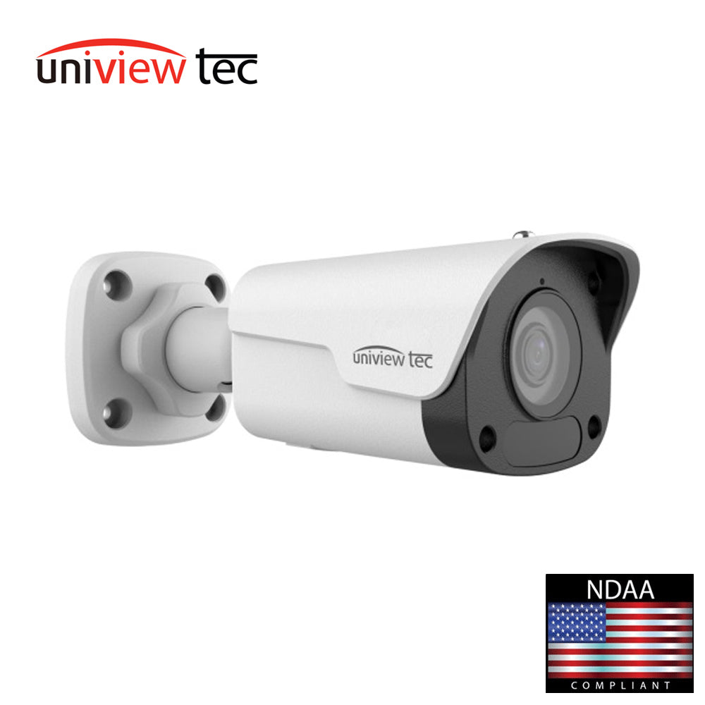 Uniview Tec IPB4B28X IR Bullet Camera 2.88mm 4MP True Day/Night WDR Fi