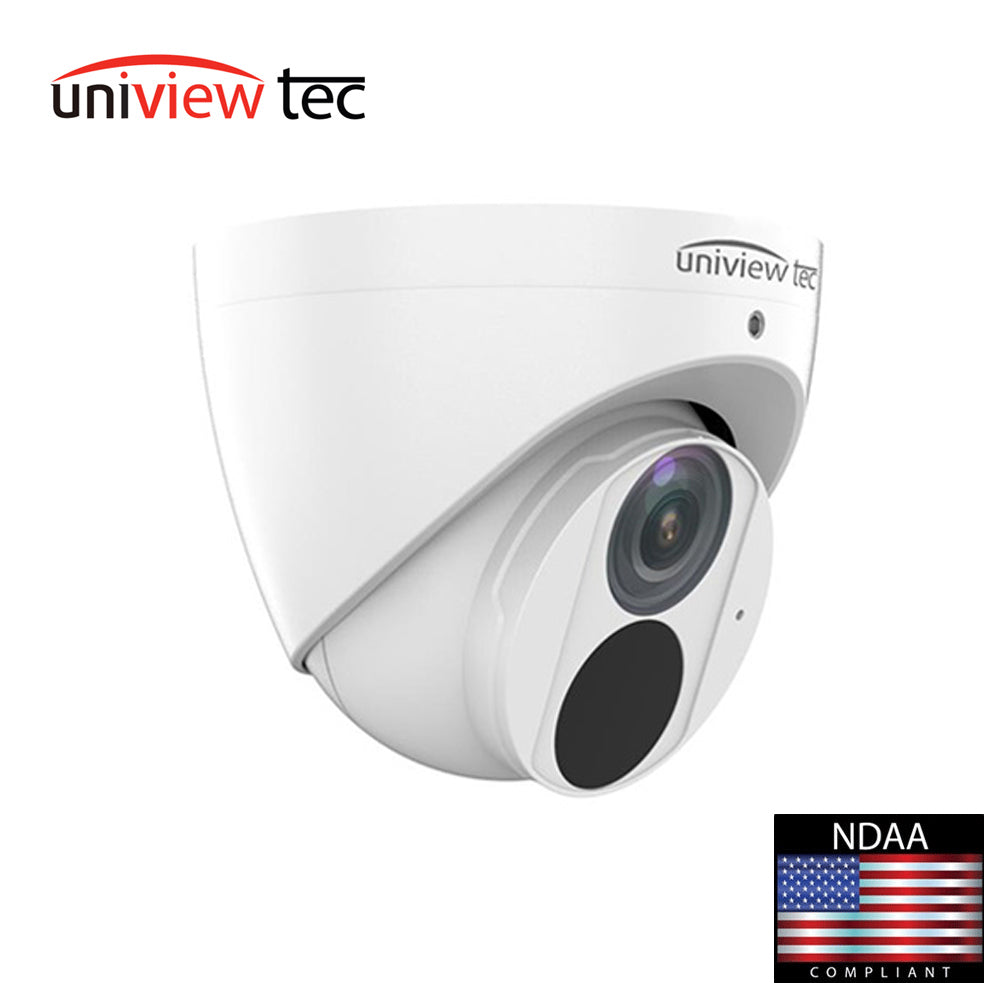 Uniview Tec IPT440AIX IR Turret Dome Camera 4mm 4MP True Day and Night