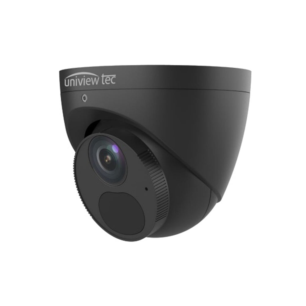 Uniview Tec IPT4KE28BX IR Black Turret Dome Camera 2.88mm 4k 8MP True ...