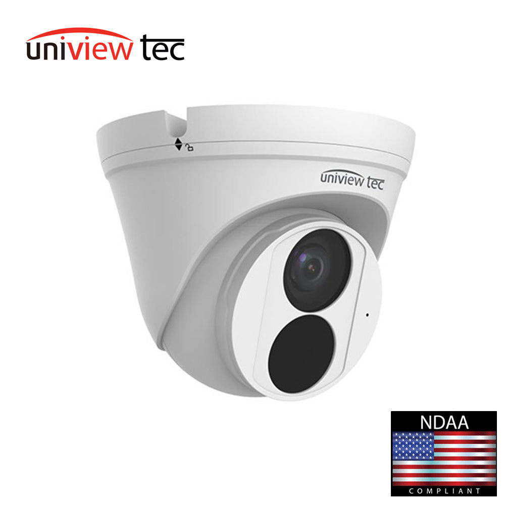 Uniview Tec IPT5E28X IR Turret Dome Camera 2.88mm 5MP True Day/Night W