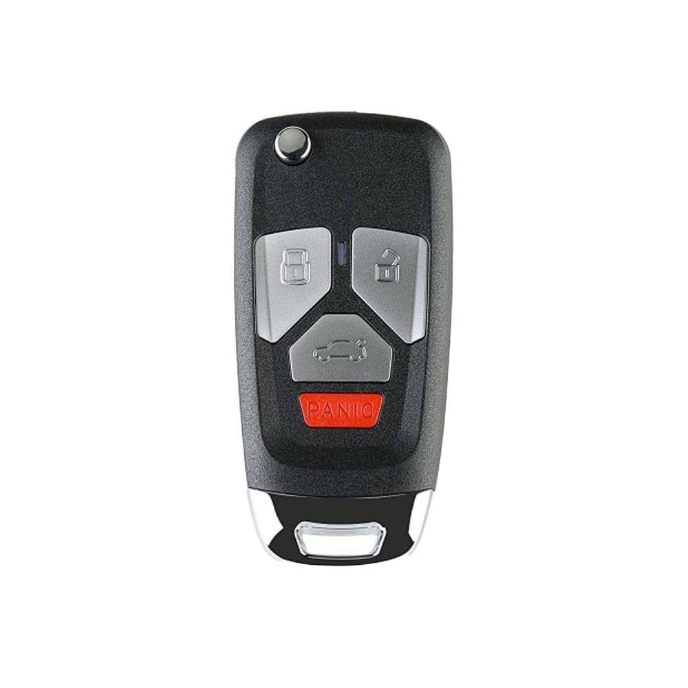 Xhorse VVDI XKAU02EN Universal Flip Wired Remote Key Audi Style 3 + Pa ...