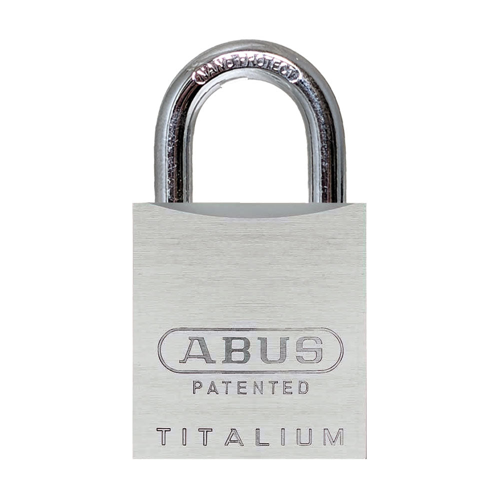 ABUS - 83AL/45 - Rekeyable Weatherproof Corrosion Resistant Brushed Al