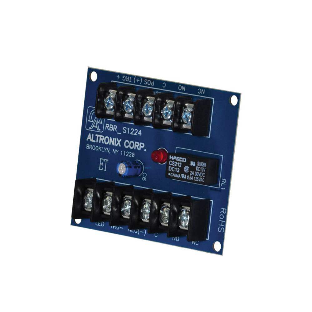 Altronix - RBR1224 - Electronic Toggle/Ratchet Relay - 12VDC to 24VDC ...