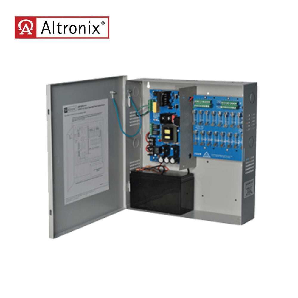 Altronix - SMP10PM12P16 - Switching Supervised Power Supply Charger- 1