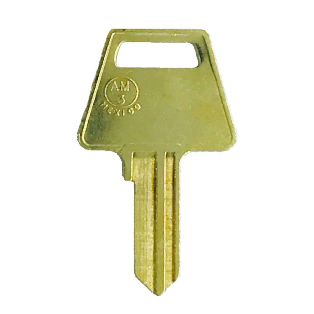 JMA AME-1E Key Blank For American Padlock AM3 – Locksmith Keyless
