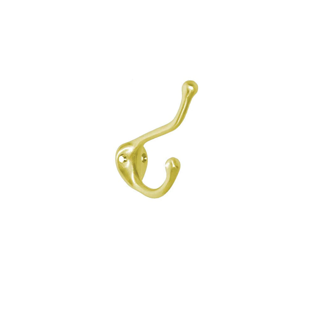 Don-Jo - 300-605 - Coat Hook Double Hook (Side by Side) - 605 (Bright ...